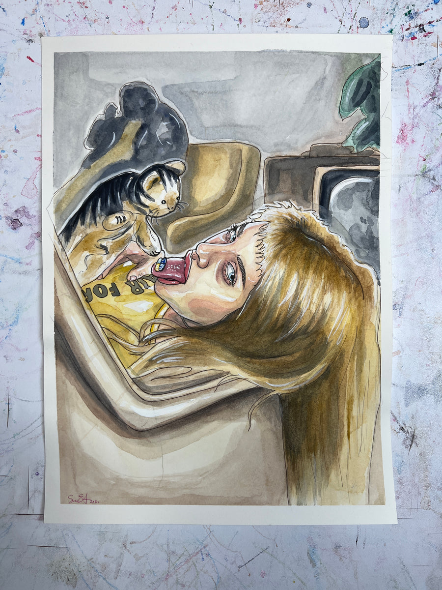 LISA ROWE - Original Watercolor Painting – seanellmore